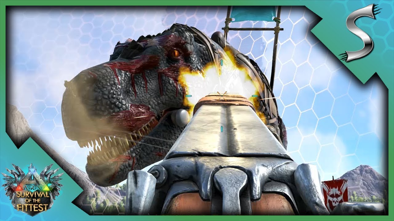SOLO VICTORY! WIPING A DINO ARMY WITH GRENADES! - Ark: Survival of the ...