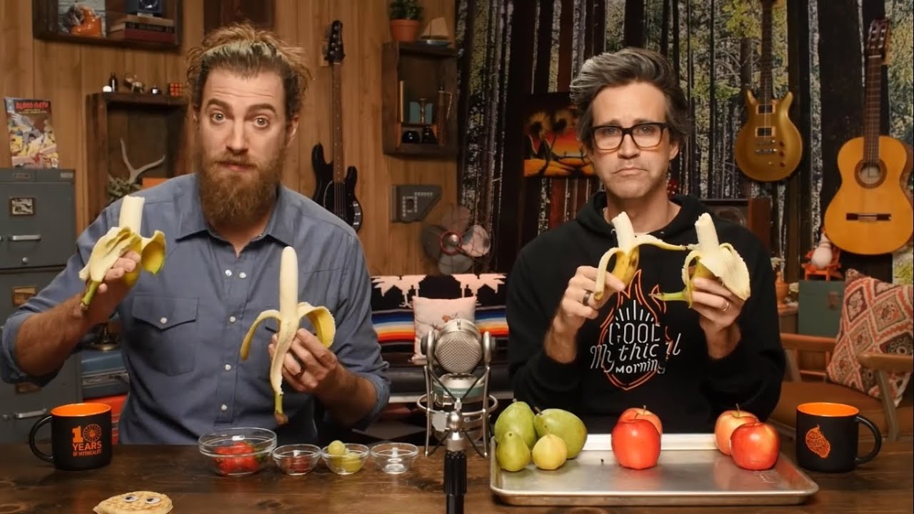 Rhett shares his wisdom about fruits - YouTube