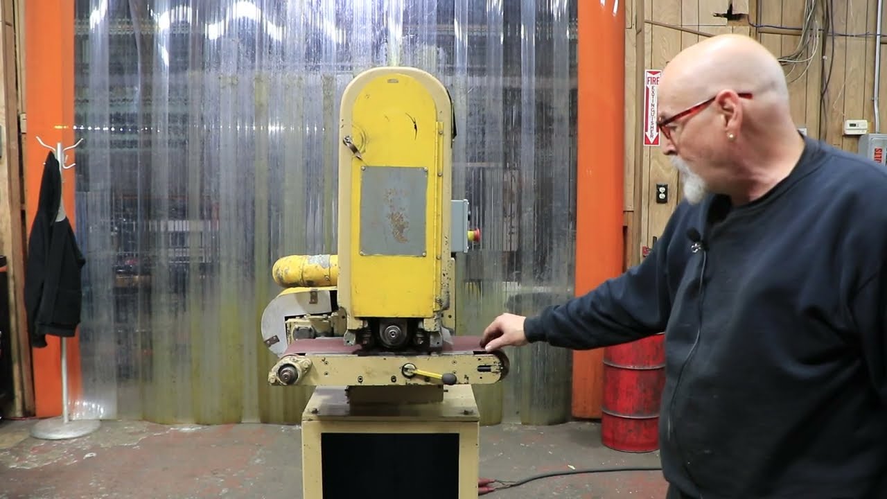 Timesaver MINI-BELT 648 WITH TIMESAVER DUST COLLECTOR BELT GRINDER ...