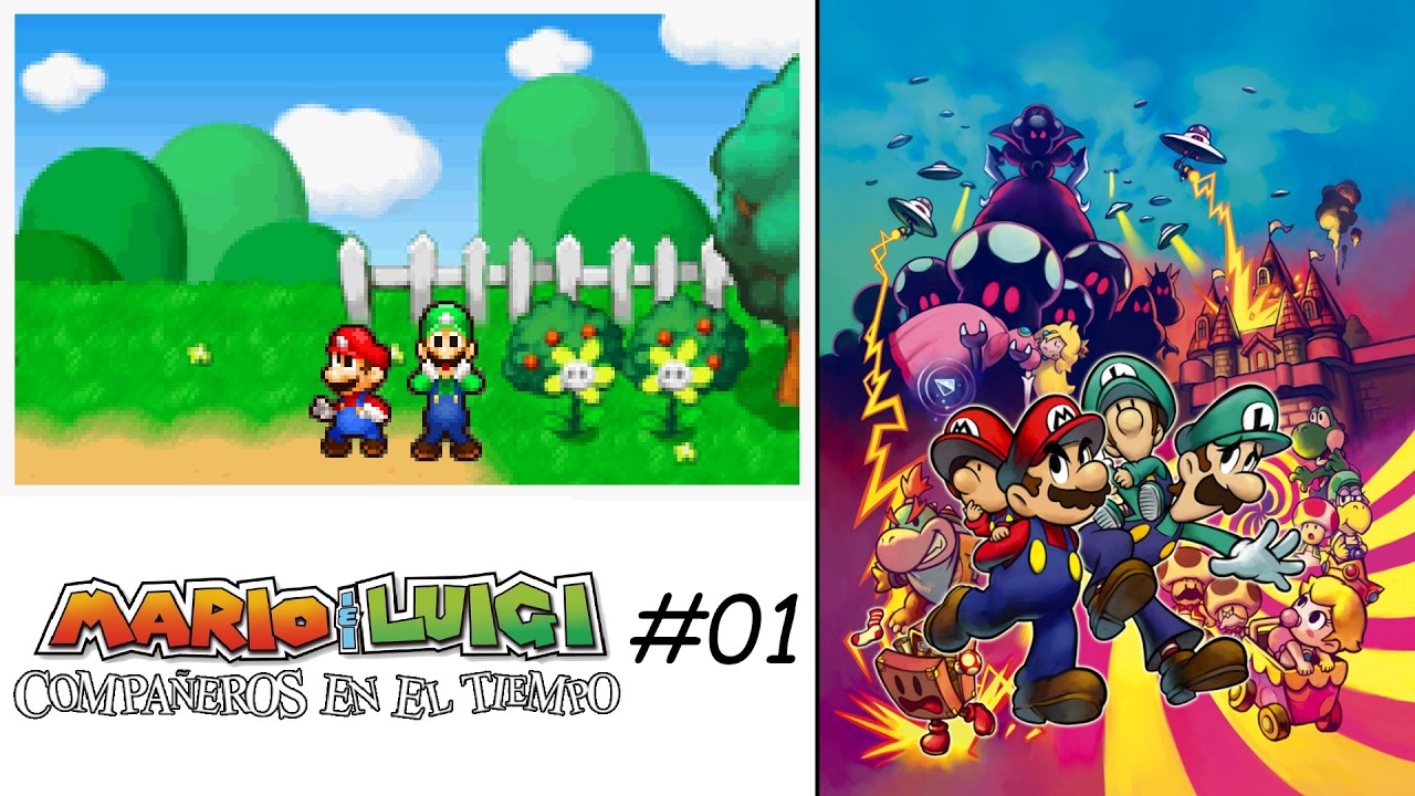 EMPIEZA LA AVENTURA TEMPORAL | Mario y Luigi: Compañeros en el tiempo ...
