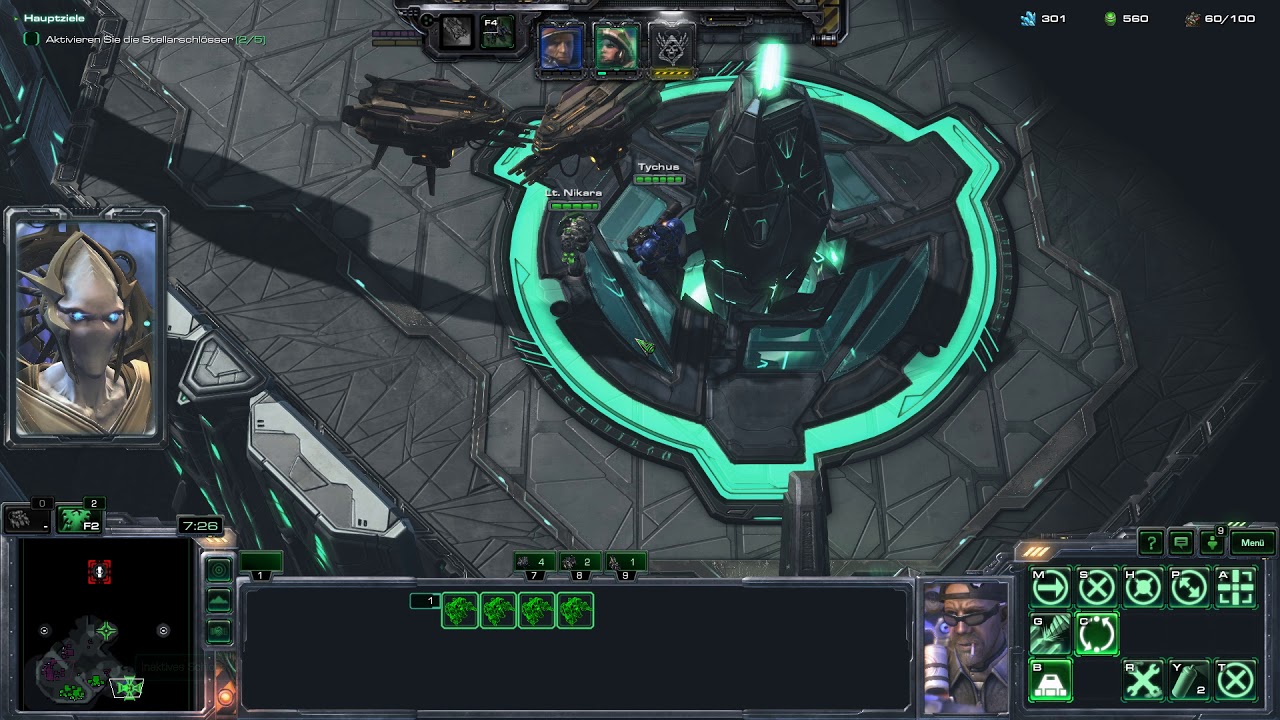 SC2 |Coop| Tychus |Lvl 15| Brutal | Schloss und Riegel - YouTube