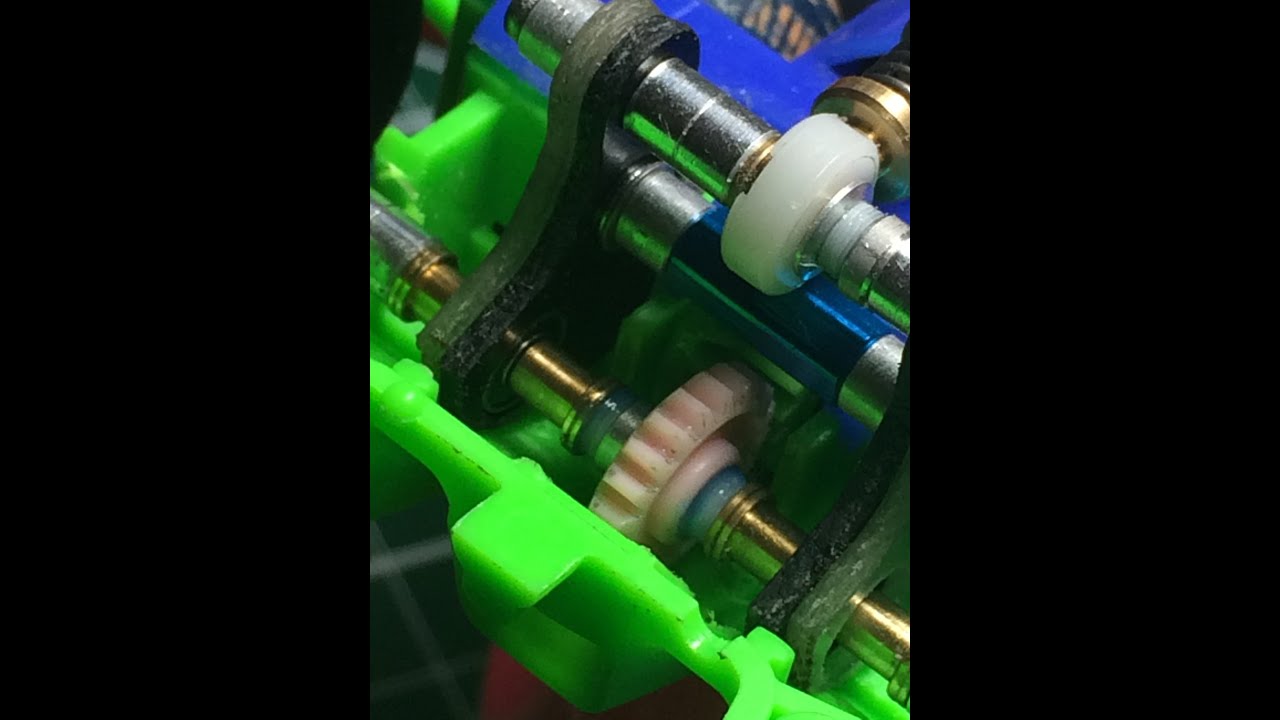 Tamiya Mini 4wd 【ミニ四駆】Tutorial High Speed Drive Gear modification for ...