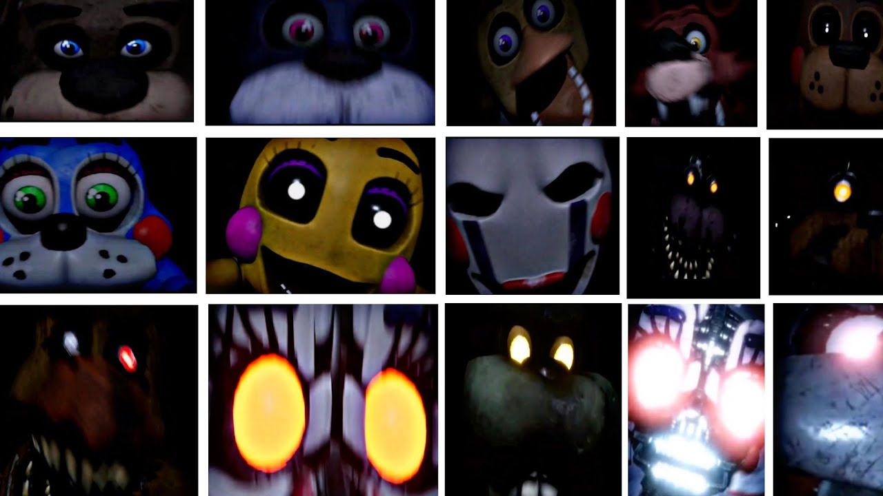 HELP WANTED, FNAF AR Jumpscares - YouTube
