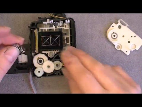 Epson PictureMate photo printer teardown part 2 (making a terrible mess ...