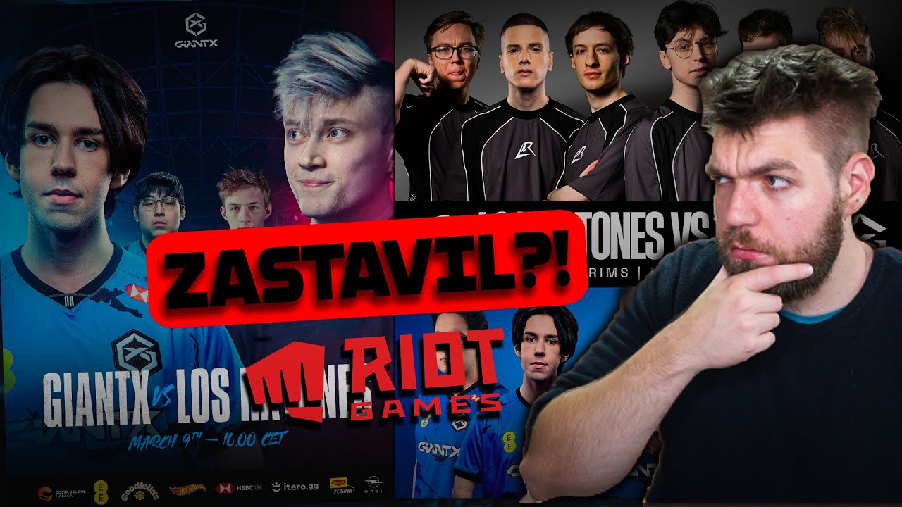 Riot zastavil SCRIMY LR vs. GX - League of Legends - YouTube