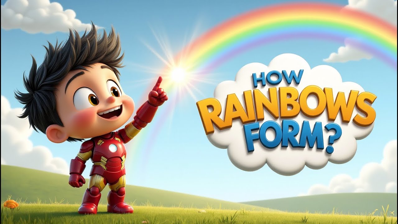 How Rainbows Form | Fun Science for Kids by Kabir’s World - YouTube