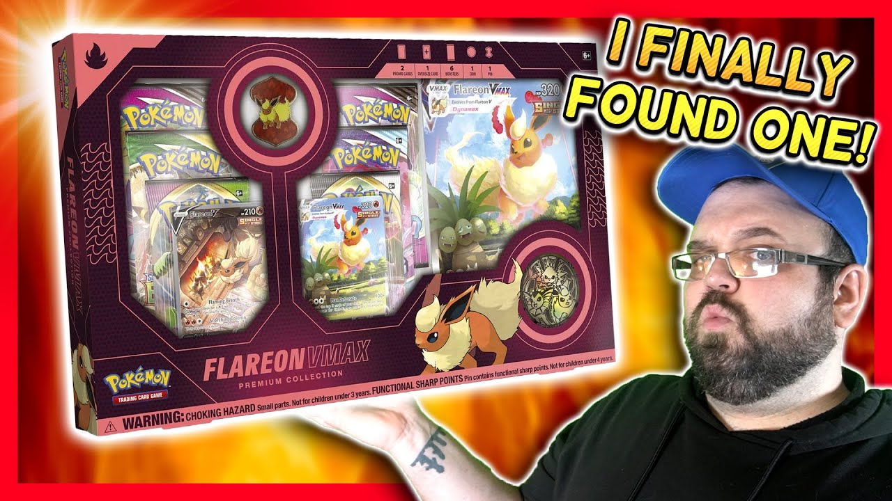 It's Taken Me A YEAR To Find This Box! | Flareon VMAX Premium ...