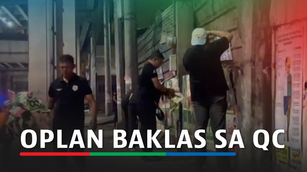 Oplan Baklas isinagawa sa QC | ABS-CBN News - YouTube