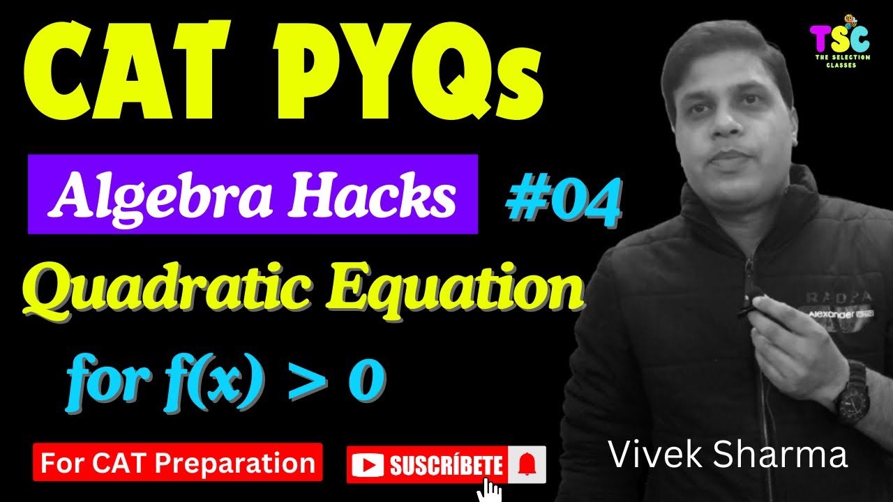 CAT PYQs - Algebra #catexam #cat2024 #catpyq #quantitativeaptitude # ...