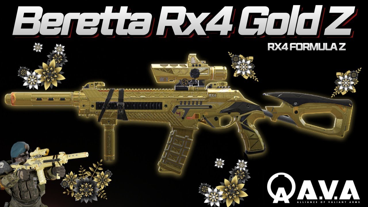 [AVA] 🆕 "Beretta RX4 GOLD Z" 금라핀ㅣ총기판매 눈치챙겨ㅣ RX4 Formula Zㅣ #M16A4 #아바 ...