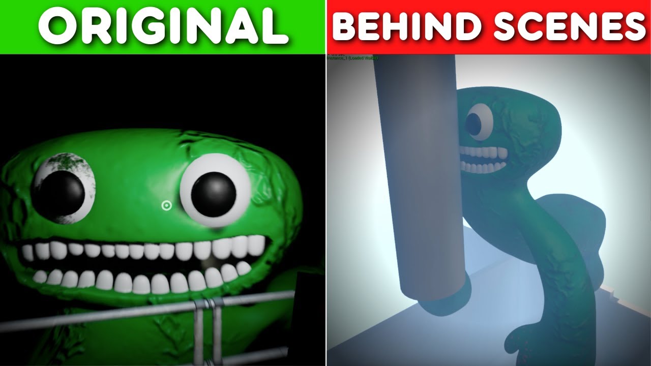 Final Boss Jumbo Josh Fight VS Behind The Scenes | Garten of Banban ...