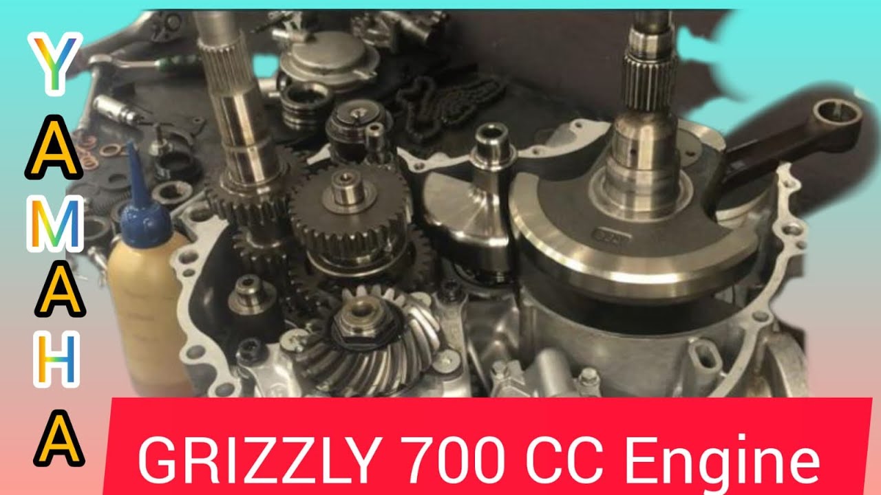 Yamaha Grizzly 700 - Engine removal #part 01 💥#yamaha #engine 🚀🚀#videos ...