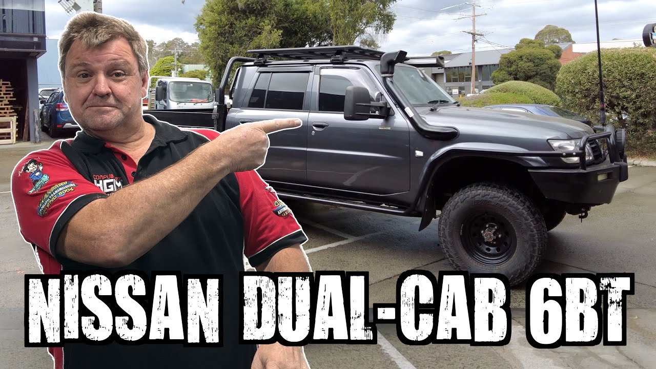 EPIC Nissan Patrol Dual-Cab 6BT Cummins Build! - YouTube