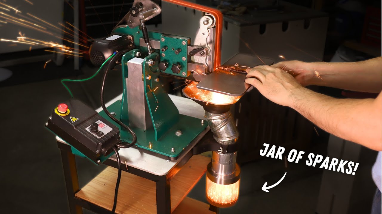 Transforming A Cheap Belt Grinder Into A Quality Grinder Grizzly 2x42