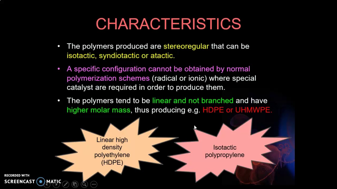 coordination polymerization - YouTube