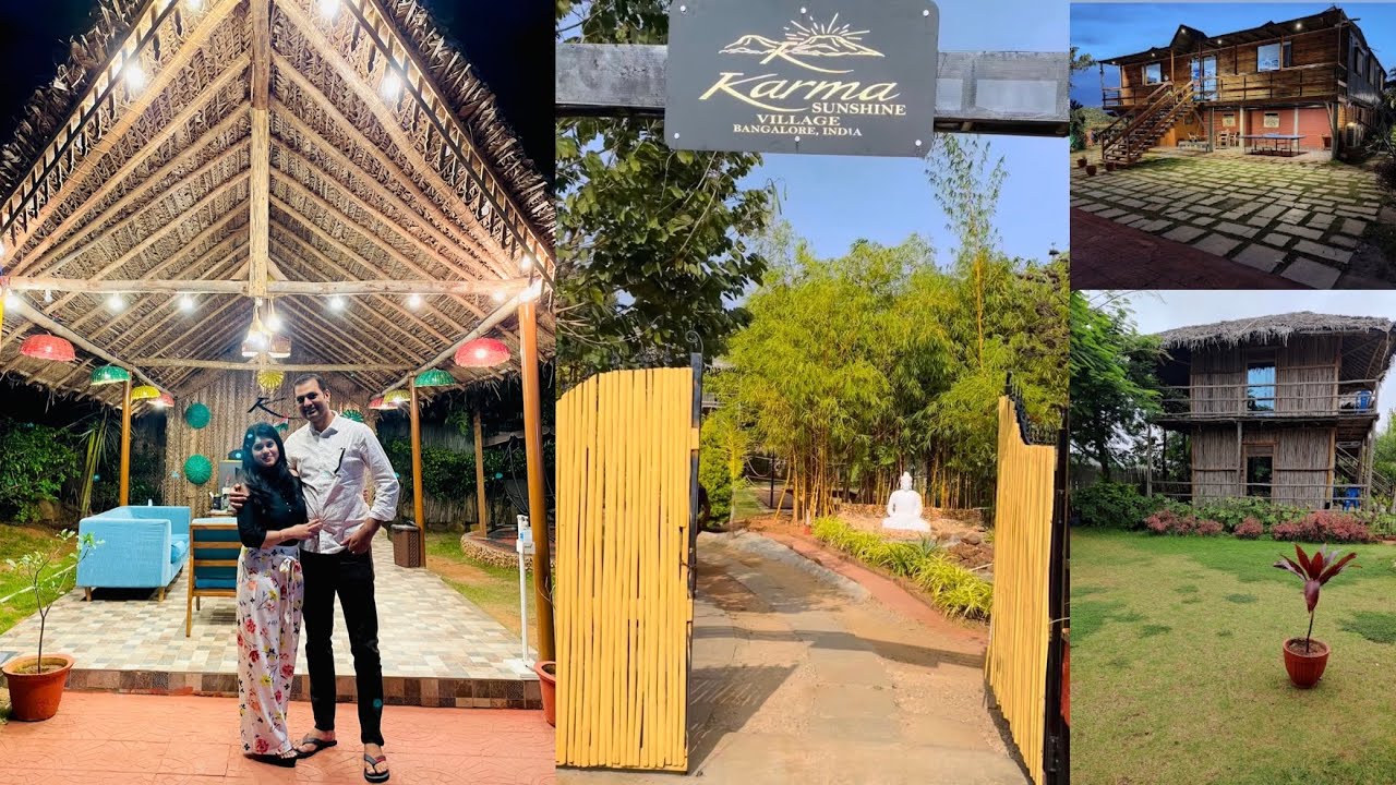 #Karma Kasa Sunshine Village | Places to visit near Bangalore | Escape to Nature🍀🏕️🌞 - YouTube