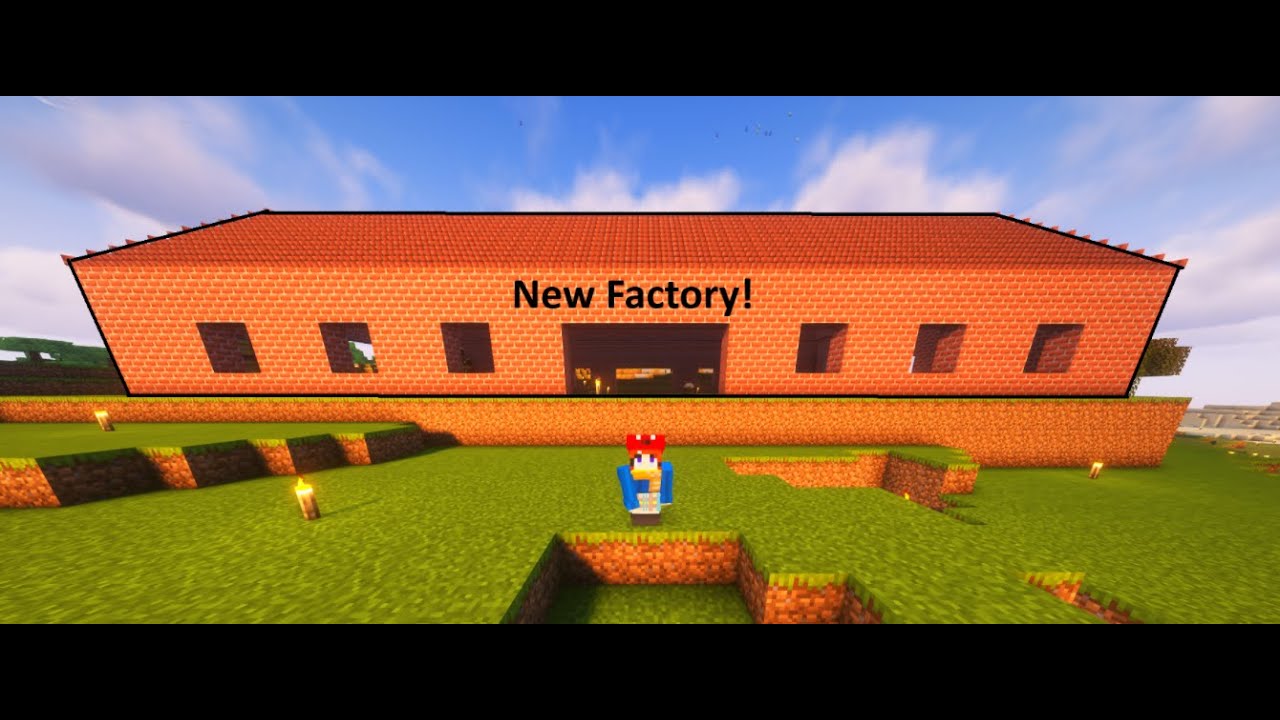 Building a new factory + New member | Minecraft Modded Ep: 3 (Join link ...