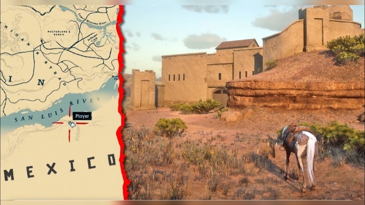 ALLEZ AU MEXIQUE + ÎLE GUARMA - RED DEAD REDEMPTION II - YouTube