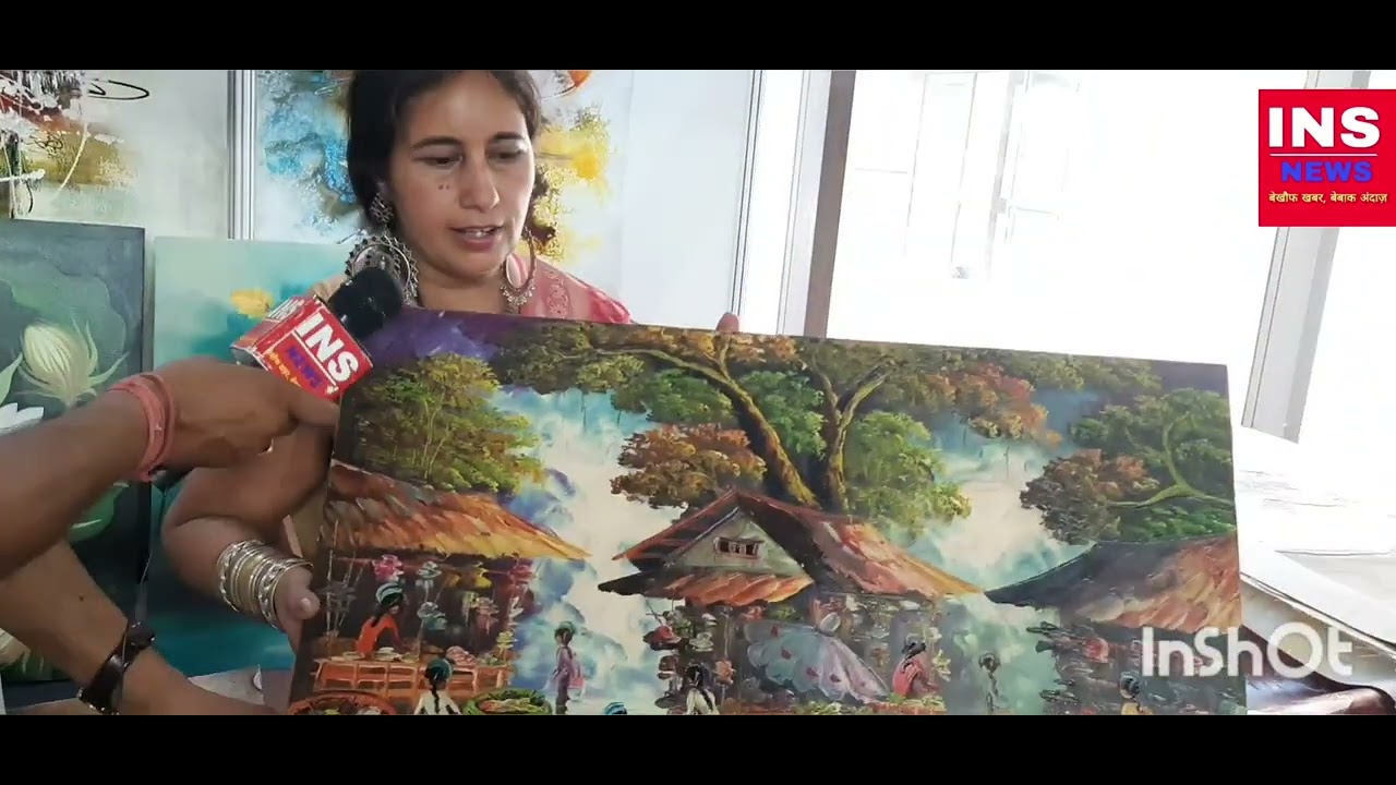 RUBARU WITH RENOWNED PAINTING ARTIST MS.SONAL KAUSHIK - YouTube