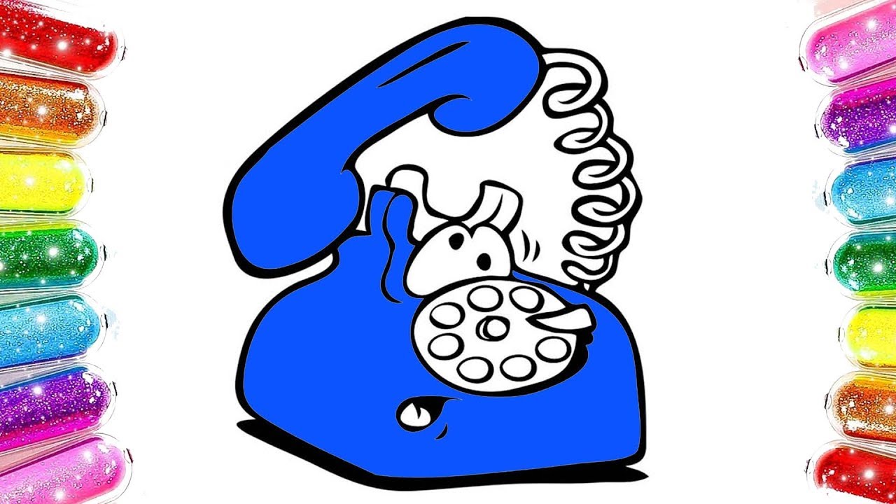 Learn Colors Phone Telefon Boyama Renkleri Öğreniyorum - YouTube