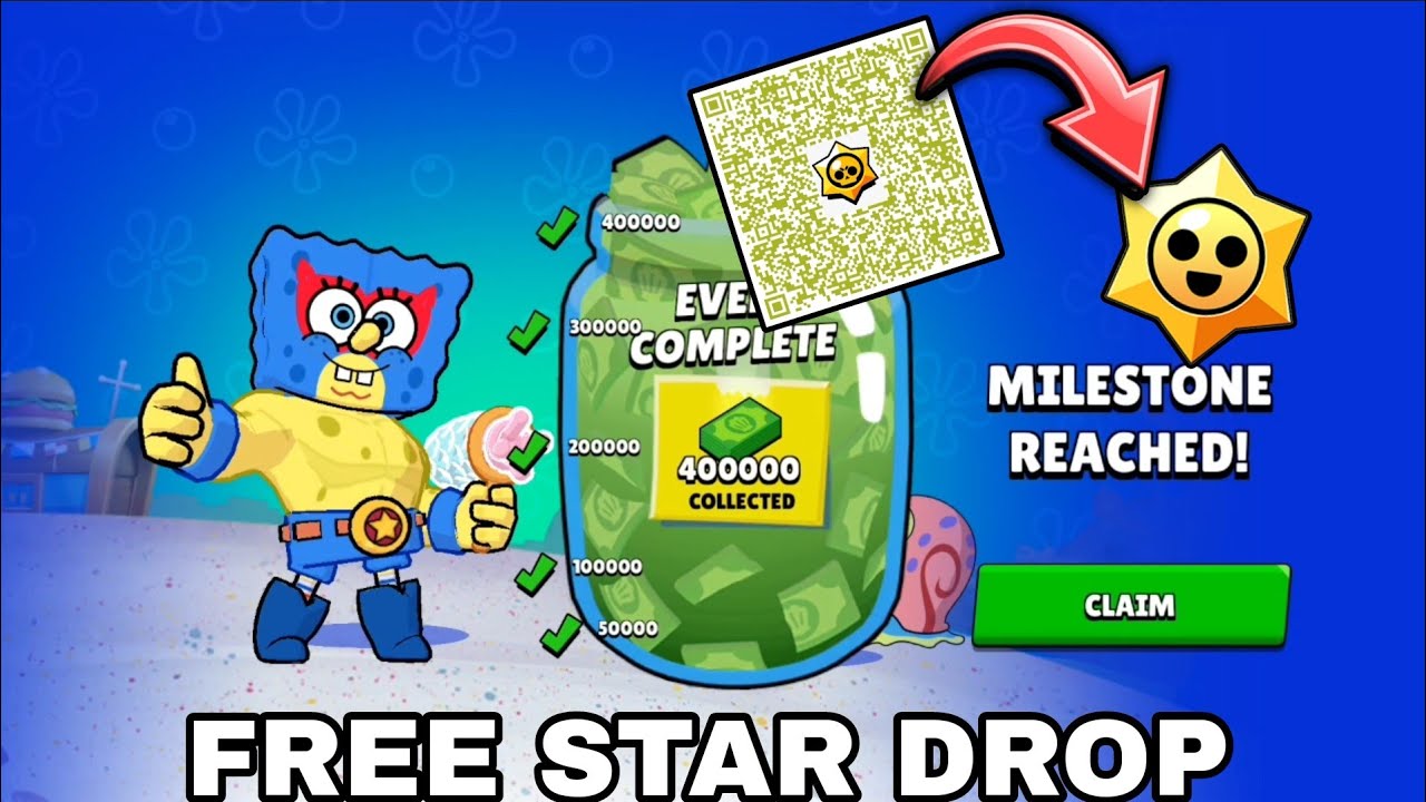 Finally reached the milestone | SpongeBob el primo skin | BRAWL STARS ...