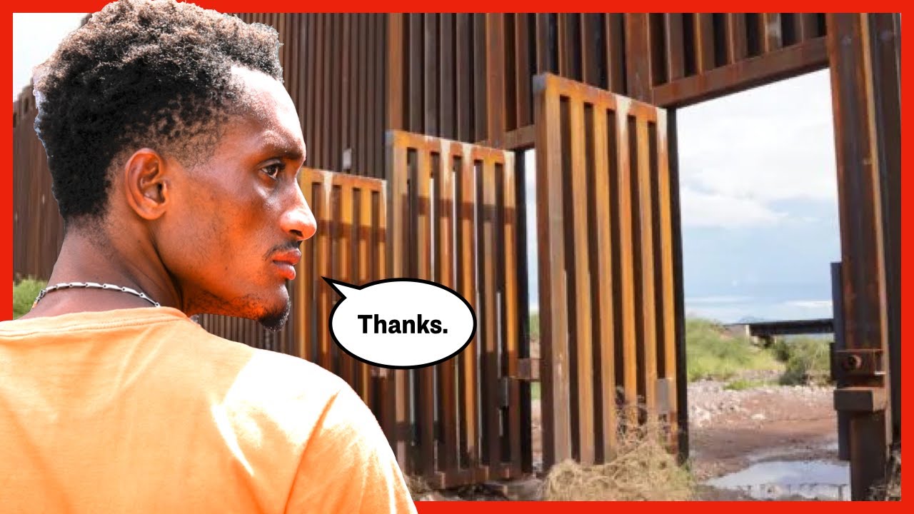 VIDEO: Biden Agents Literally WELD Open Border Wall - YouTube