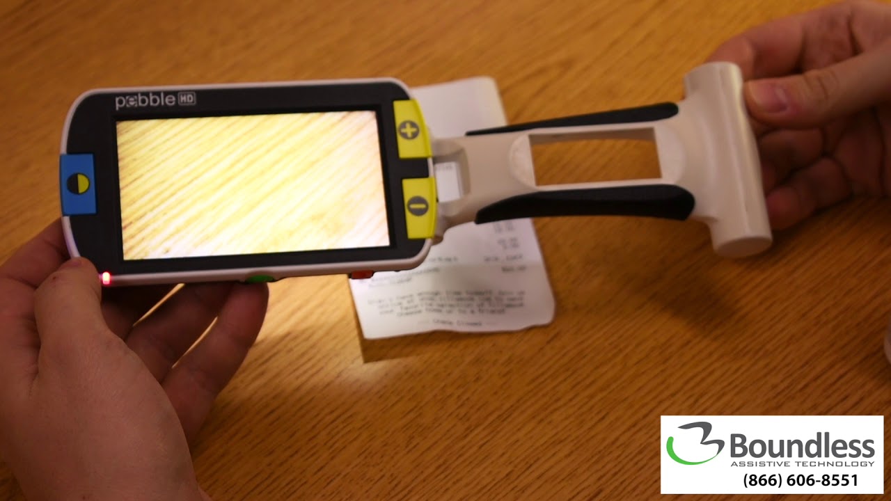 Pebble HD by Enhanced Vision | Boundless AT - YouTube