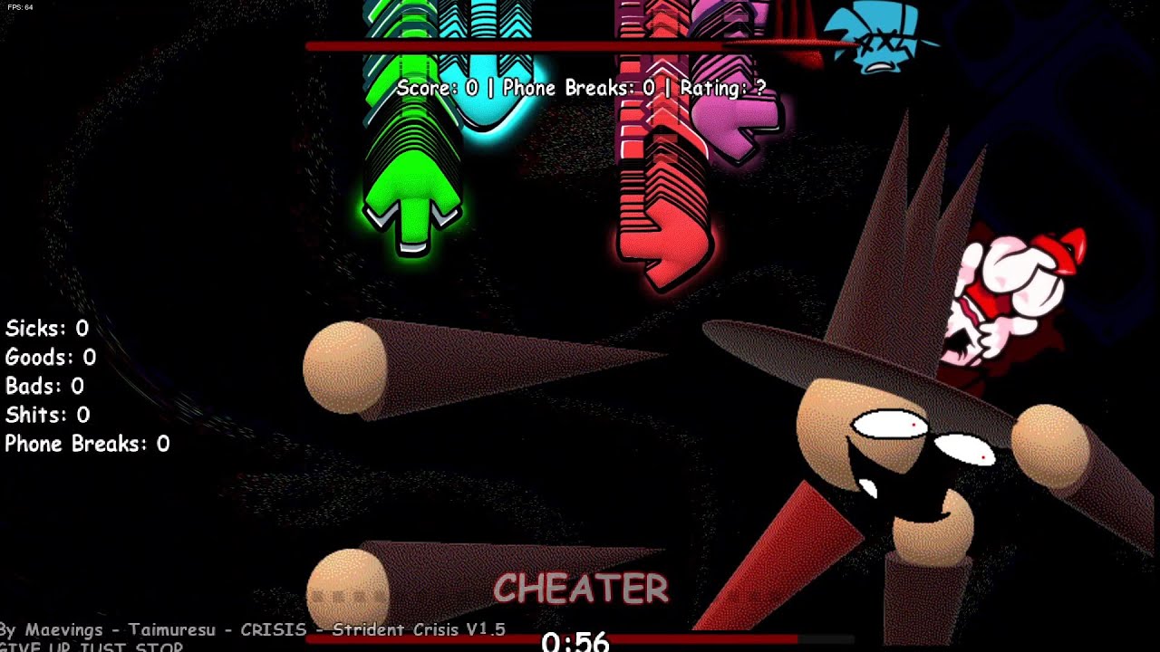 FNF Taimuresu con 1.0 de velocidad - YouTube