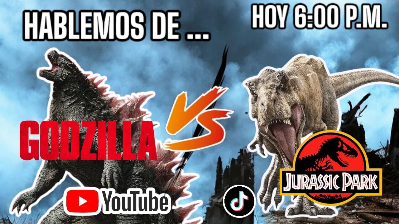GODZILLA vs JURASSIC PARK - YouTube