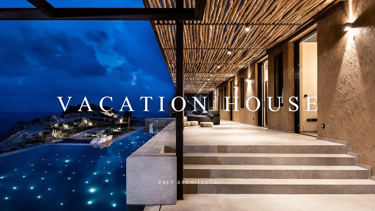 Holiday Home Design On A Steep Rocky Slope Offers Sea And Mountain ...