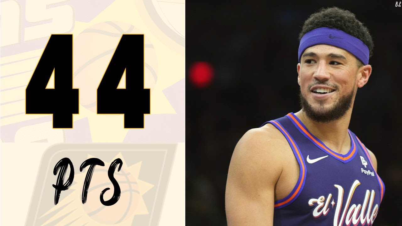 Devin Booker gives Orlando Magic 44 points !! PHO vs ORL - YouTube