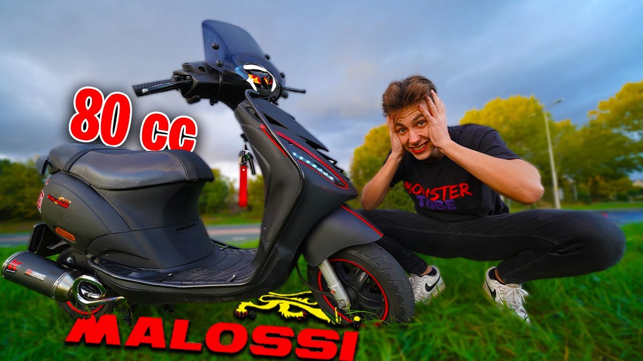 MIJN NIEUWE OPGEVOERDE BROMMER! 80CC - YouTube