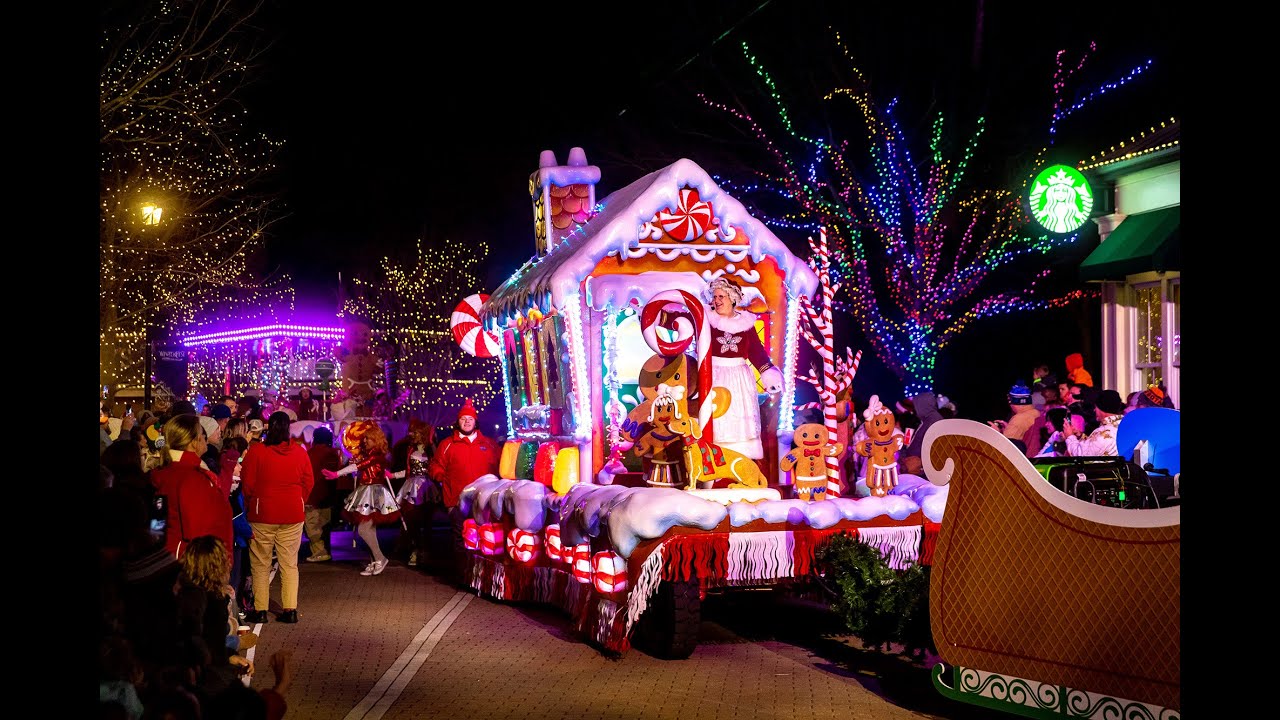 WinterFest Wonderland Parade Official On-Float POV - YouTube