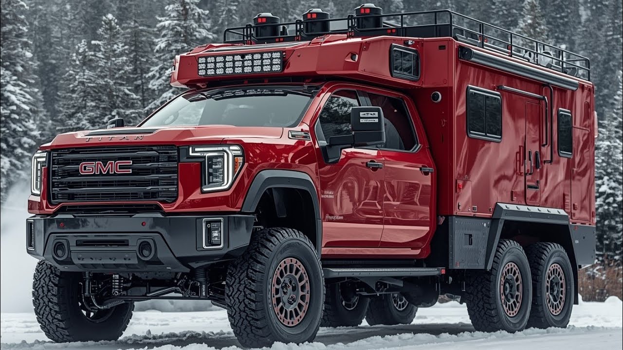 2026 GMC Titan Lodge 6x6 Camper – The Ultimate Off-Road Motorhome ...