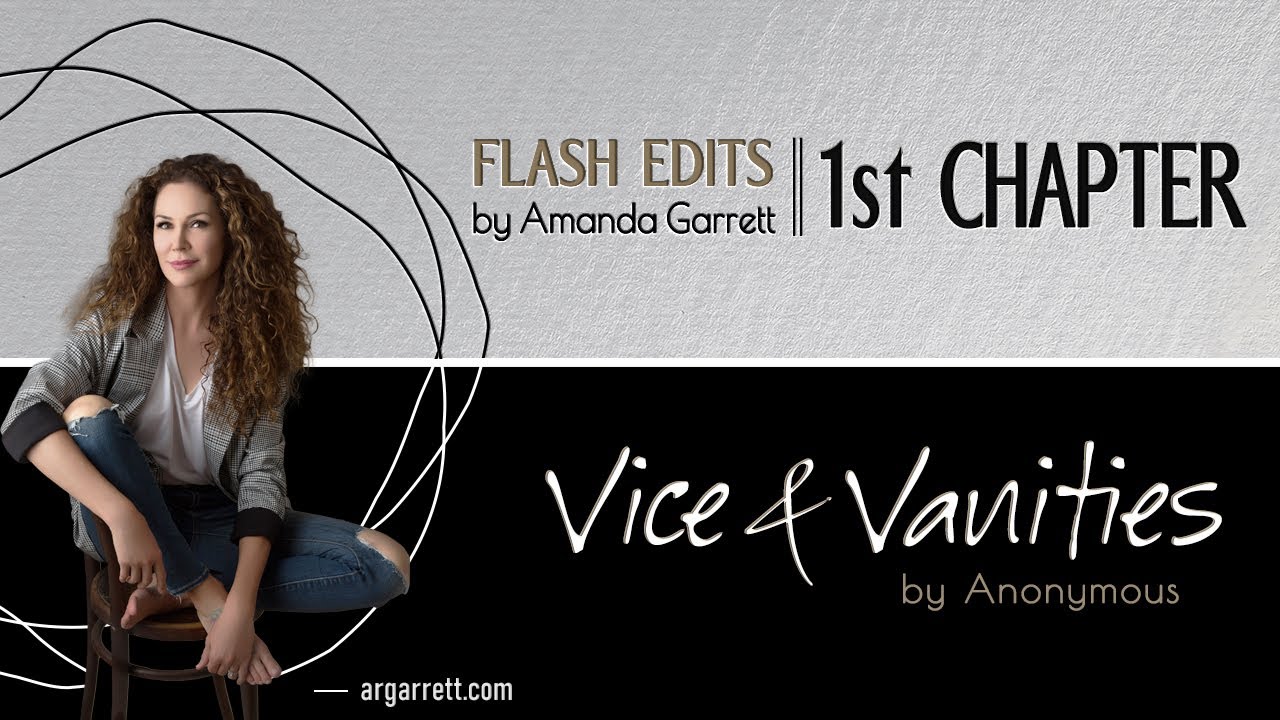 1st CHAPTER LIVE EDITS. Step by step to better writing. (Advice from a ...