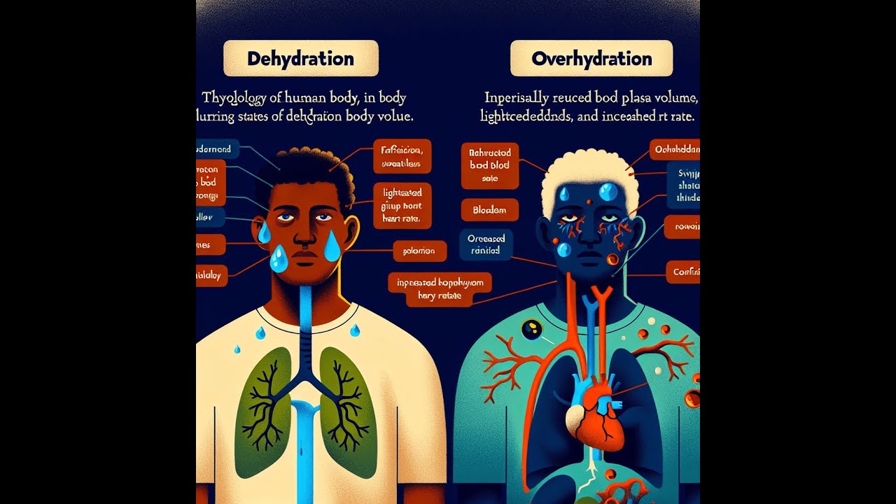 Dehydration And Overhydration Physiology - YouTube