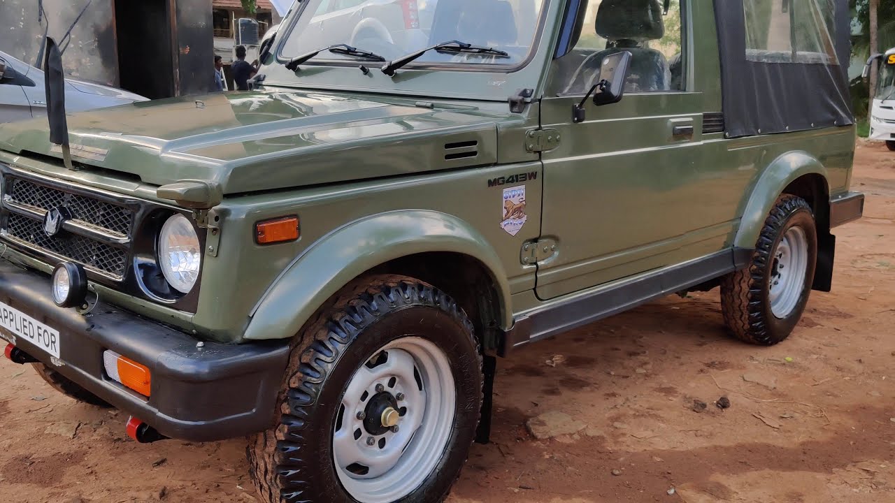 Military Ex Police Disposal Maruthi Gypsy 2005 4*4 available in ...