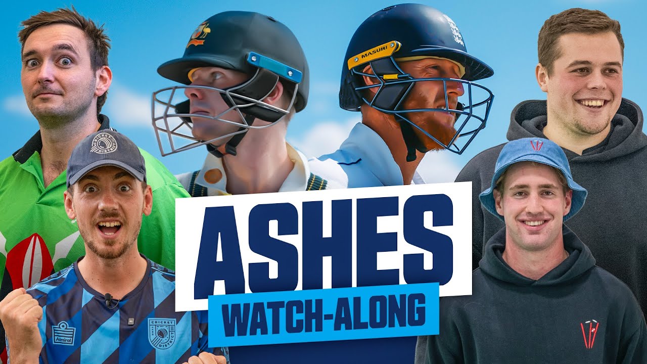 THE ASHES LIVE WATCH-ALONG | Day 1 First Test - YouTube