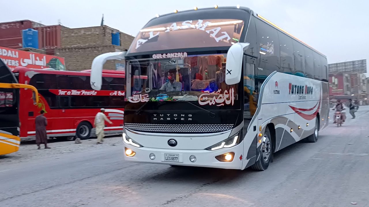 Luxury Bus Review | Al Asmat Bus transport Yutong Master Nova Bus ...