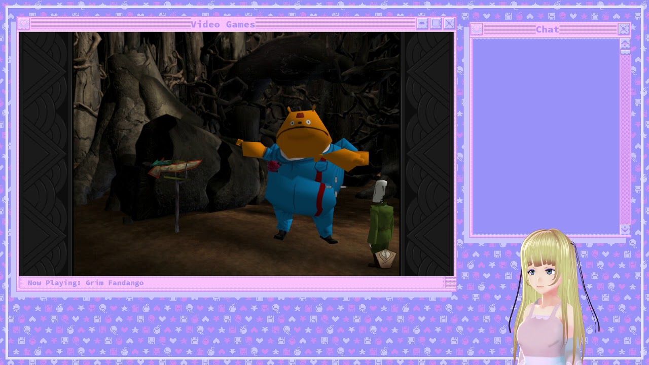 10/30/2020 [Grim Fandango Stream 2] don't give up, skeleton! - YouTube
