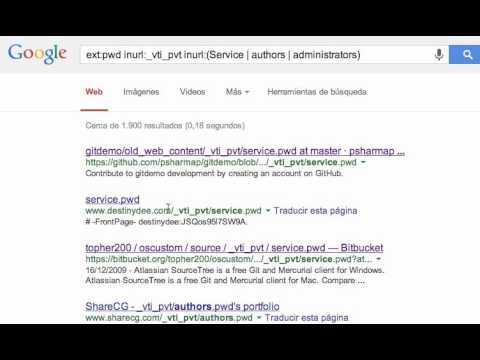 video 38 - "Encontrar usuarios y contraseñas encriptadas y en texto plano" [AutoLearn4m3p61 ...