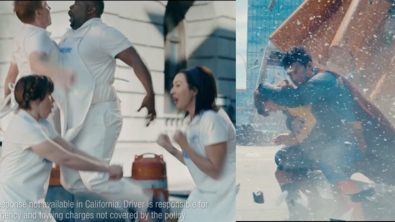 Progressive Commercial 2025 Superman Ad Review - YouTube