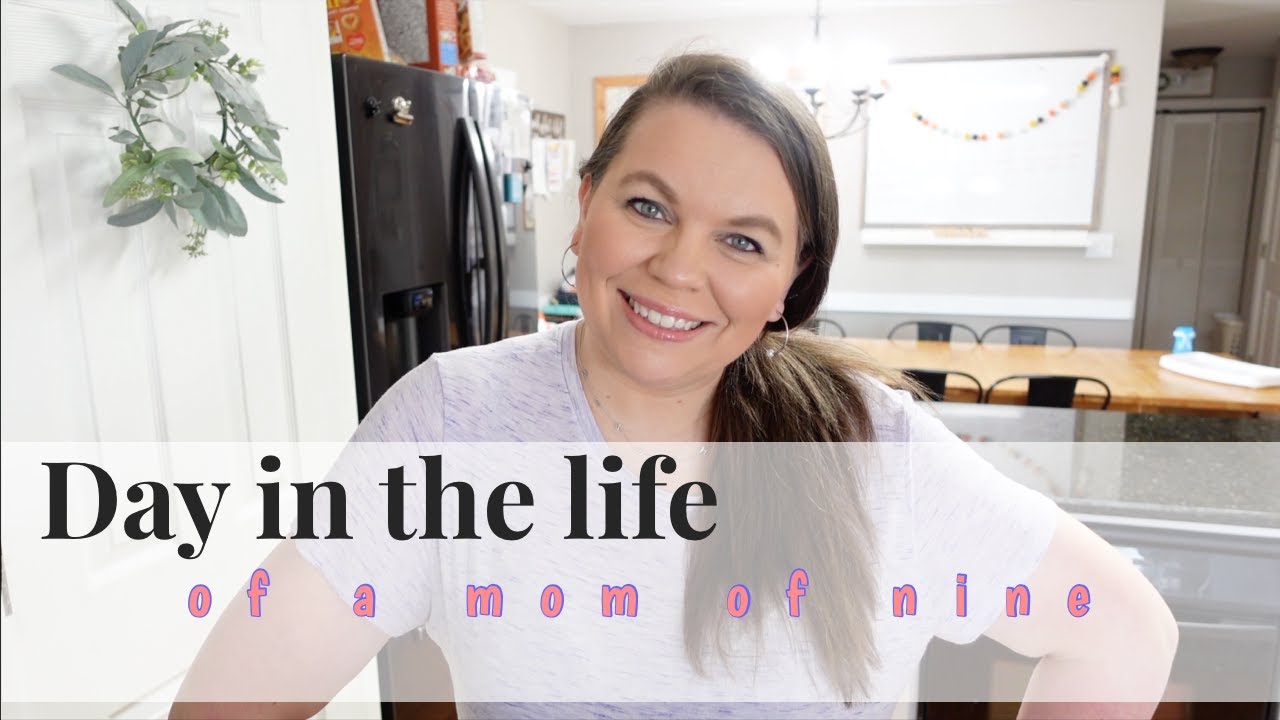 IT'S THE CUTEST THING || Day in the life of a large family mom - YouTube