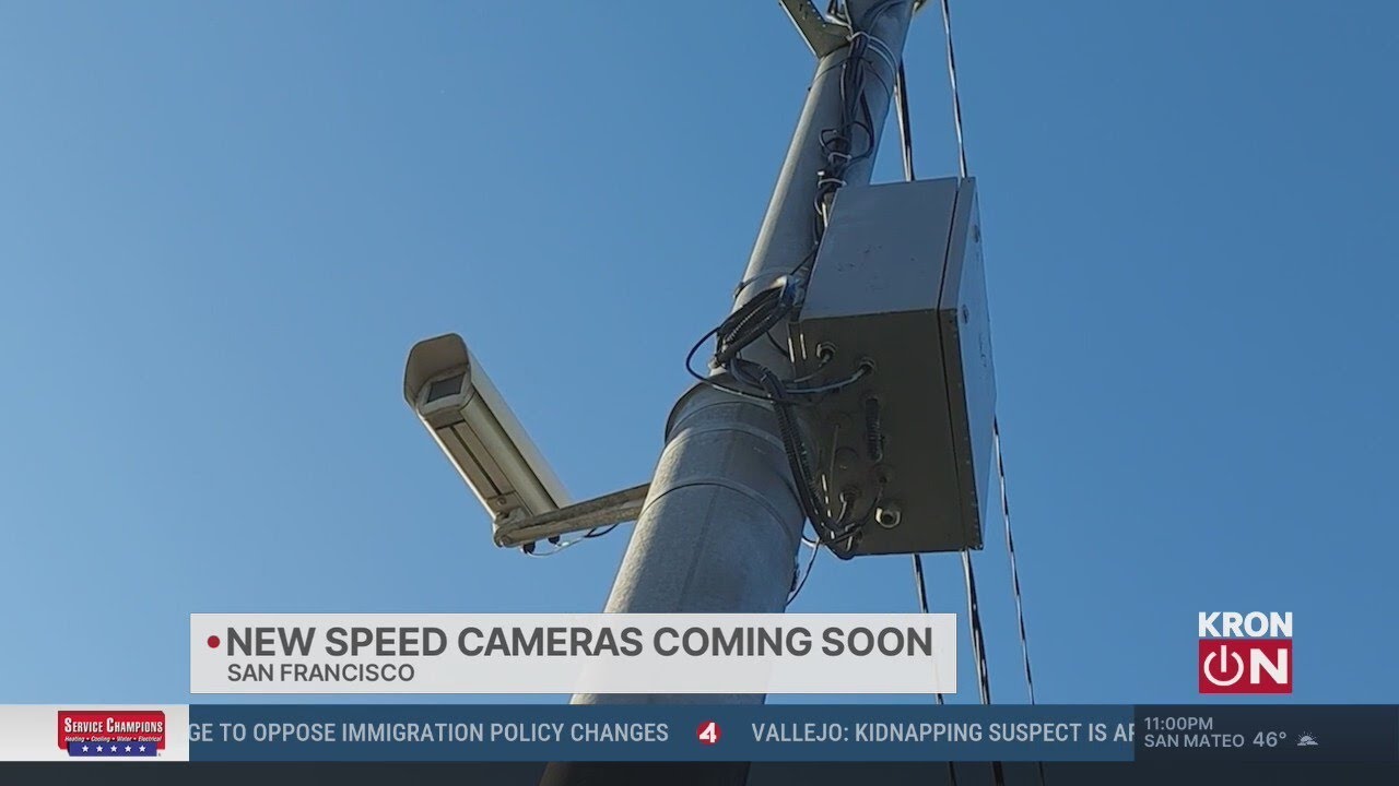 New speed cameras coming soon to San Francisco - YouTube