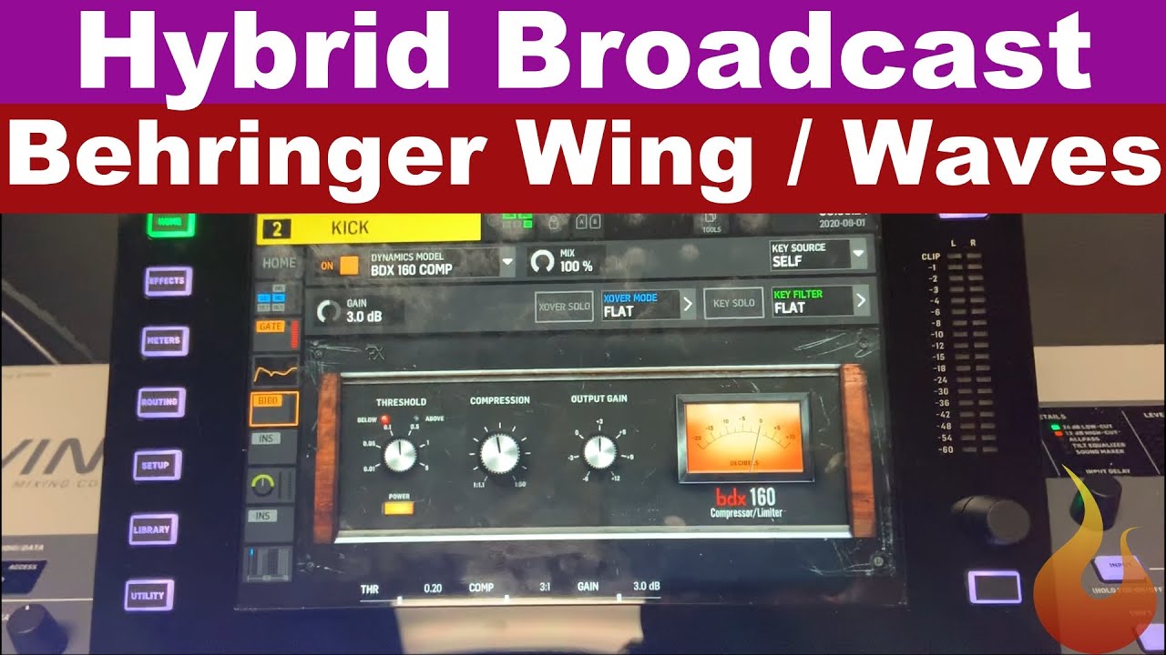 Hybrid Broadcast Mixer feat. Behringer Wing and Waves SuperRack - #AscensionTechTuesday - EP103 ...