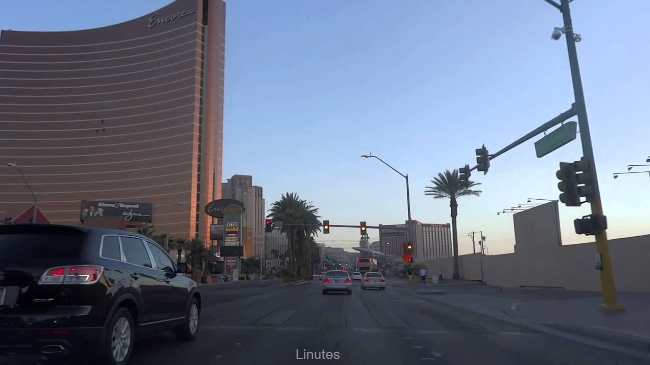 Las Vegas Strip drive 1(2013) - YouTube