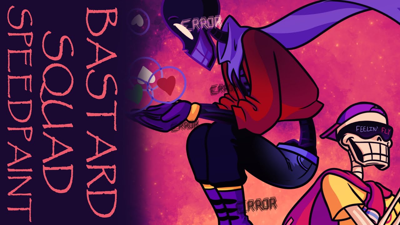 UNDERTALE SPEEDPAINT Ink, Error, and Fresh Papyrus - YouTube