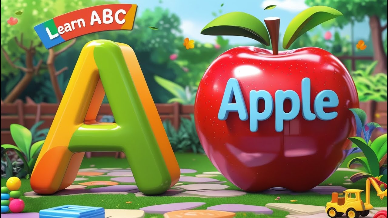 🎵 Fun & Educational ABCD Alphabet Song for Kids | Learn A to Z Letters ...