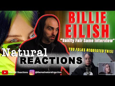 Billie Eilish: Same Interview, One Year Apart | Vanity Fair REACTION