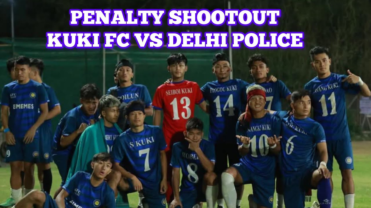Penalty Shootout : 3rd Fraternity Cup 2025 : Kuki Fc vs Delhi Police ...